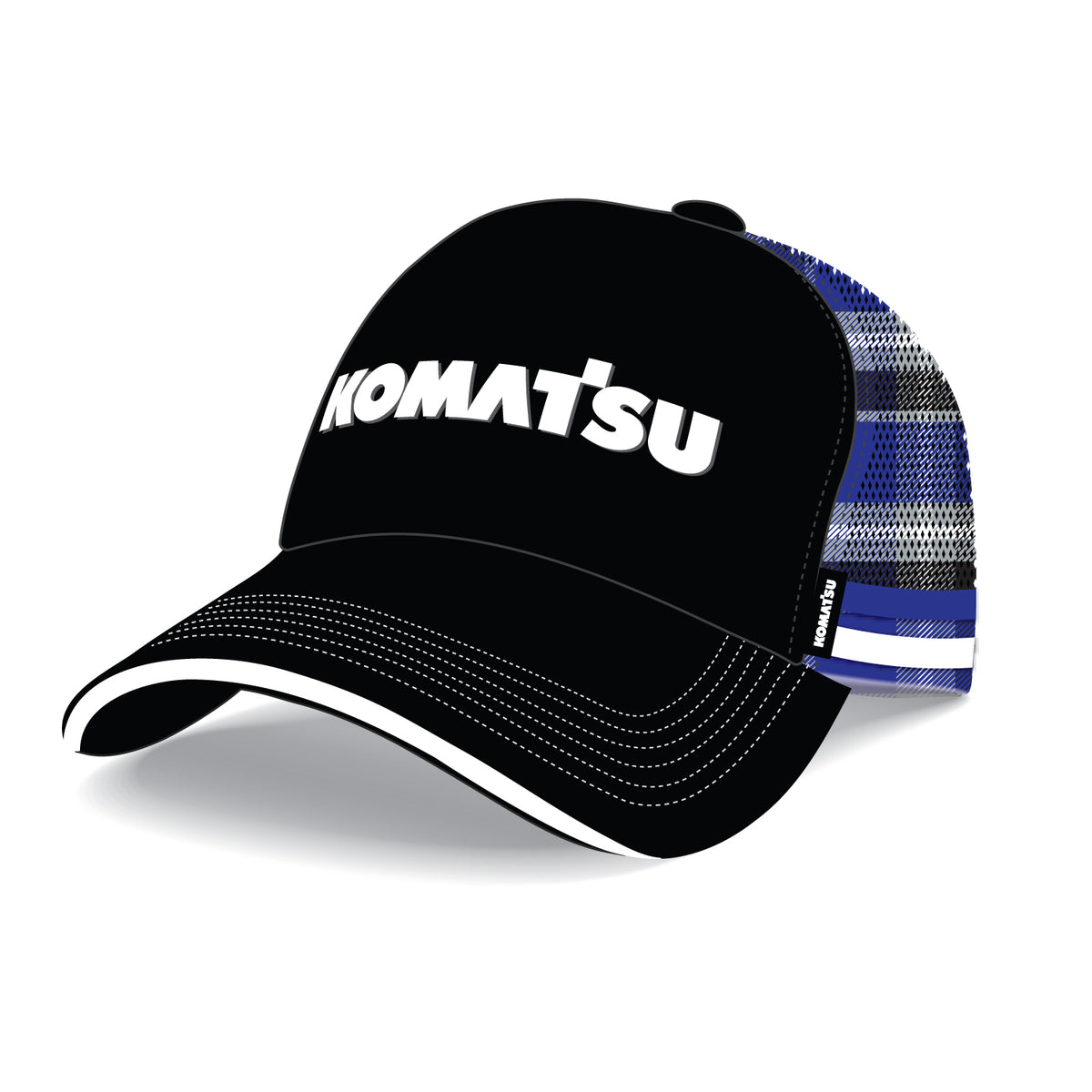 KOMATSU COUNTRY TRUCKER CAP - BLACK – Komatsu Australia Retail
