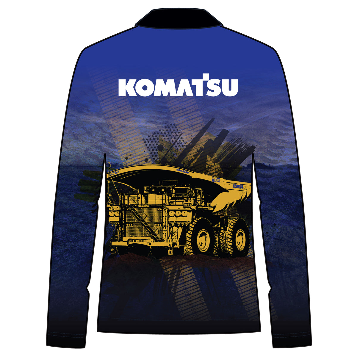 Komatsu Mens Sun Polo Shirt – Komatsu Australia Retail